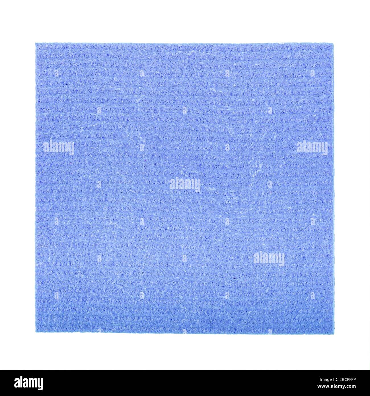Cleaning rag in blue colors isolated on white background. File contains ...