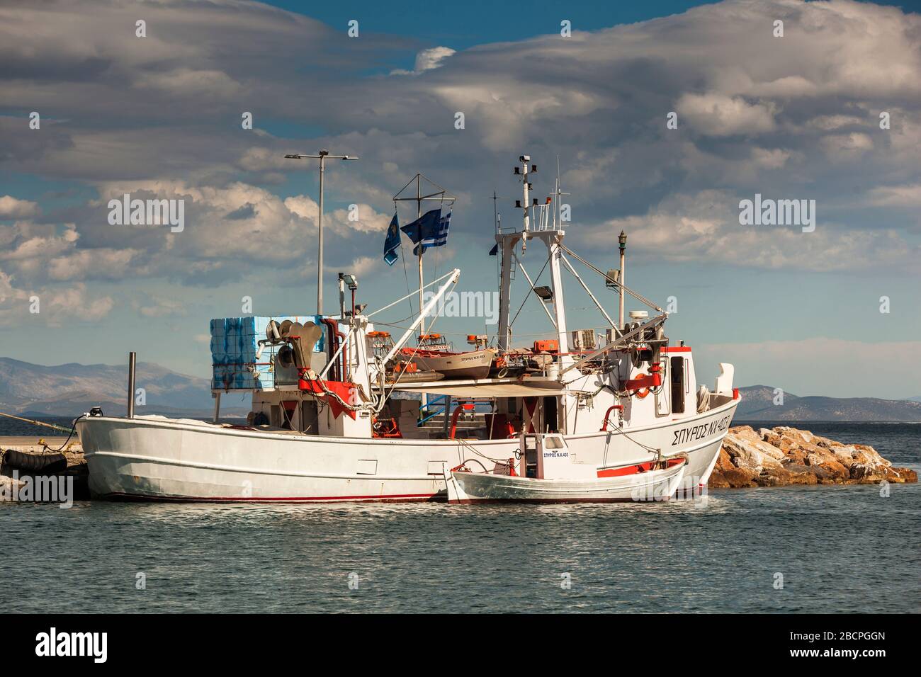 Greece, Athens, Rafina port Stock Photo - Alamy