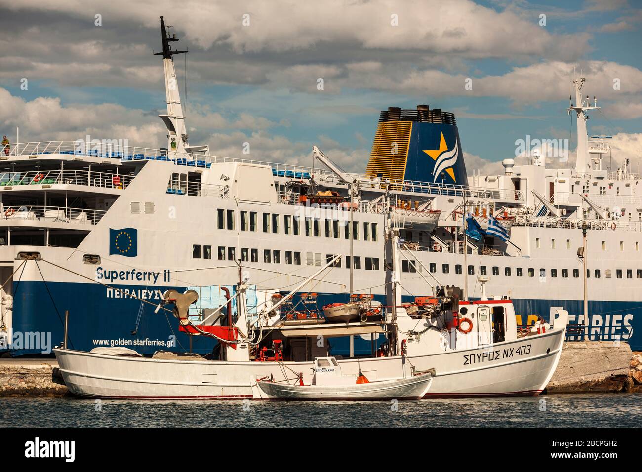 Greece, Athens, Rafina port Stock Photo - Alamy