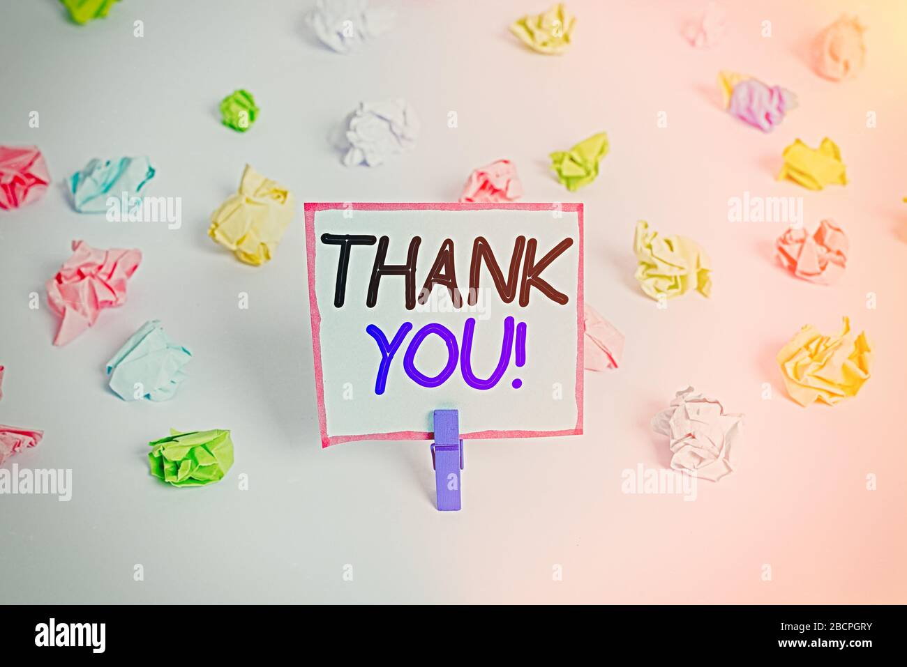 Word writing text Thank You. Business photo showcasing polite ...