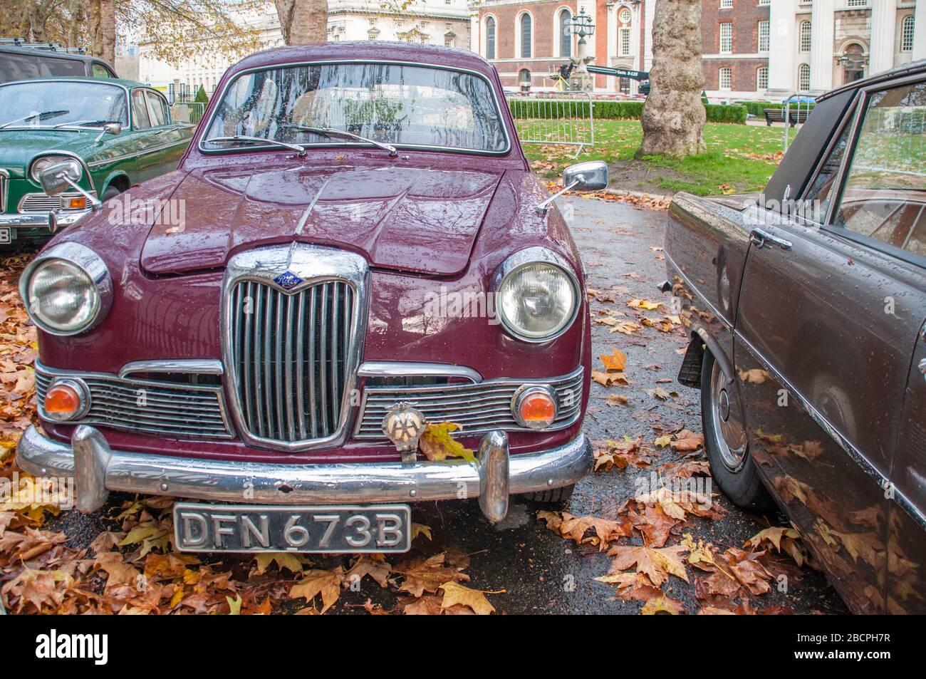 A classic Riley One-Point-Five Stock Photo - Alamy