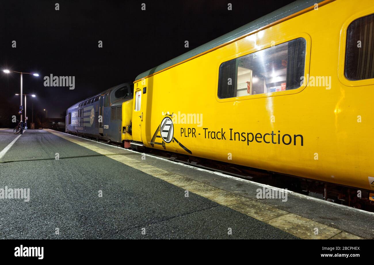 Direct rail Services class 37 locomotive 37259 at Morecambe railway ...