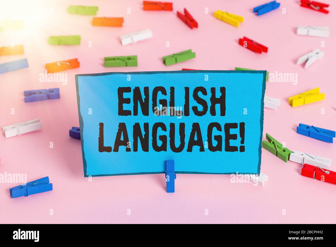 Text sign showing English Language. Business photo showcasing third ...