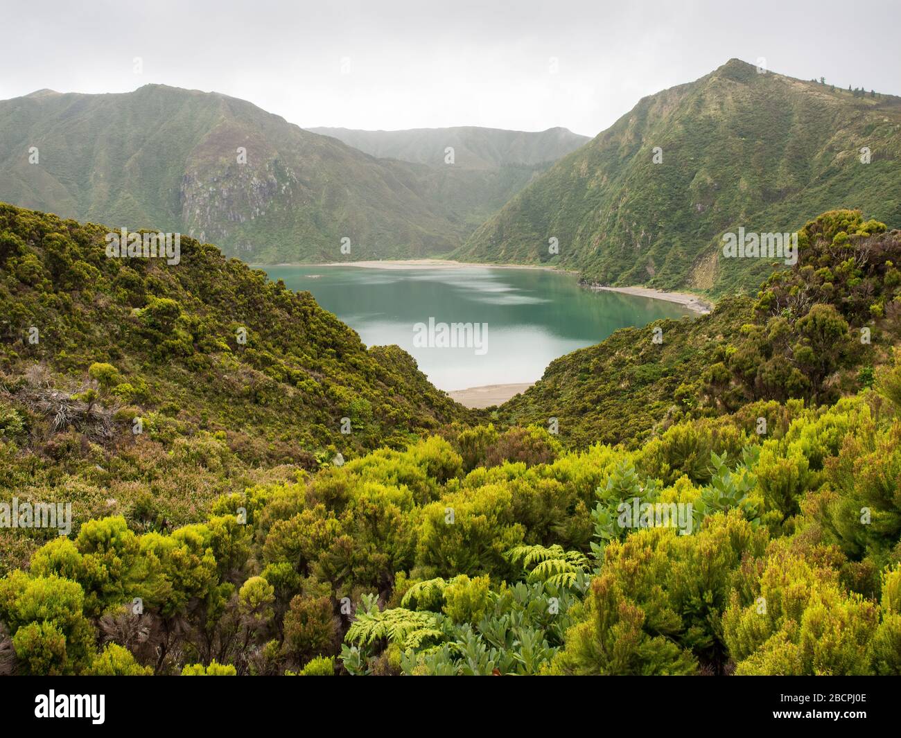 Crater lake azores hi-res stock photography and images - Alamy