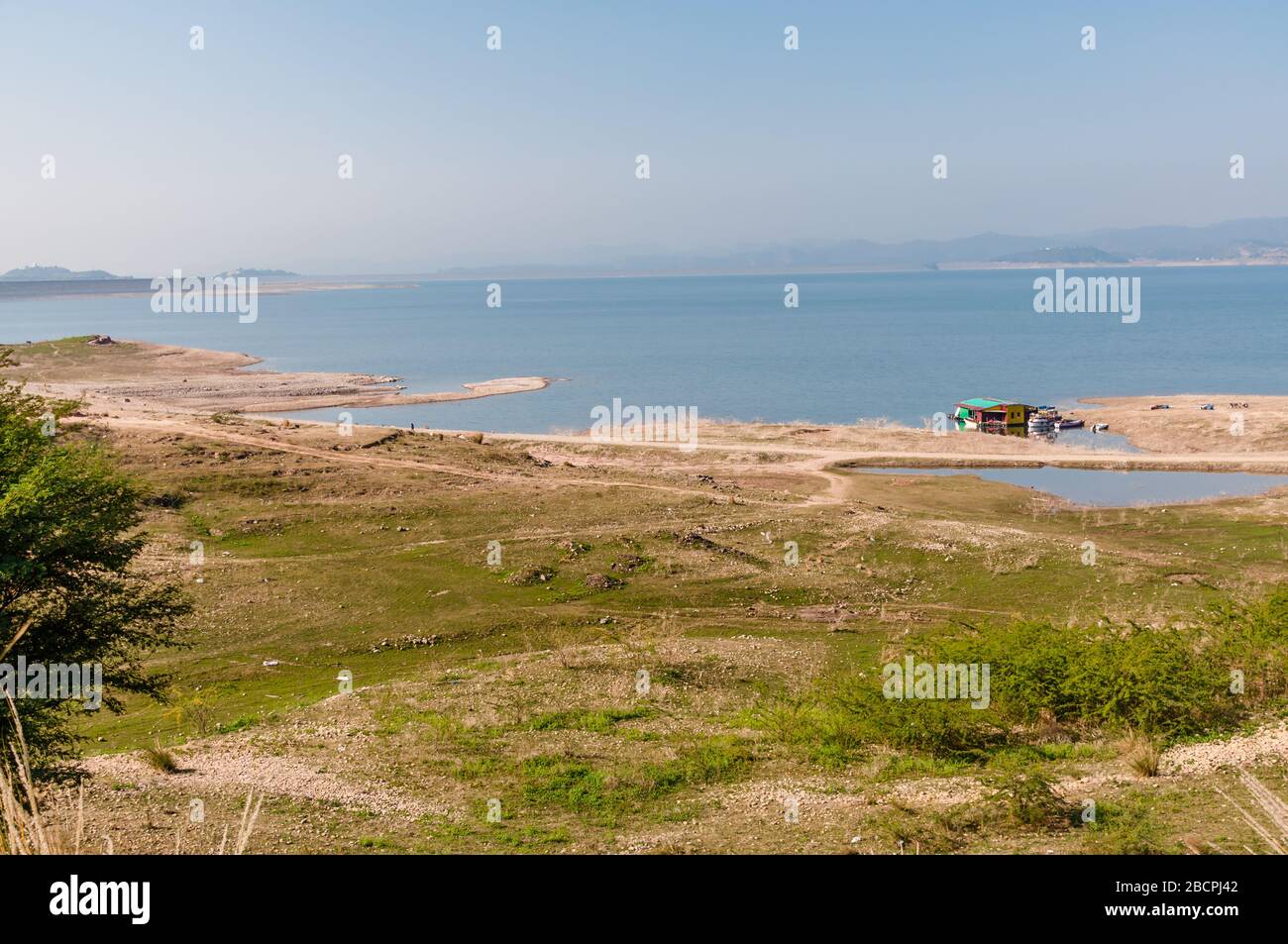Mangla Dam View from Mirpur Bypass Road, Mirpur, Azad Kashmir, Pakstan ...