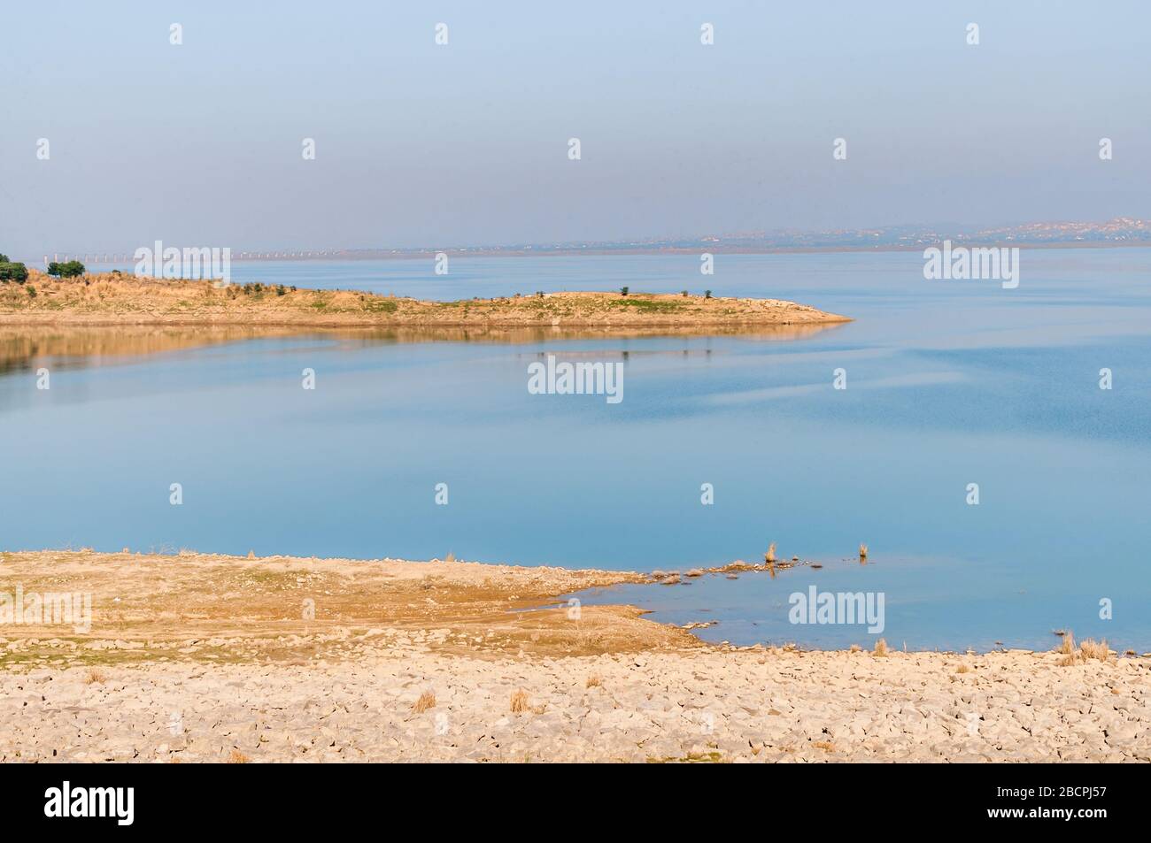 Panoramic of Mangla Dam View from Mirpur Kotli Road, Mirpur, Azad ...