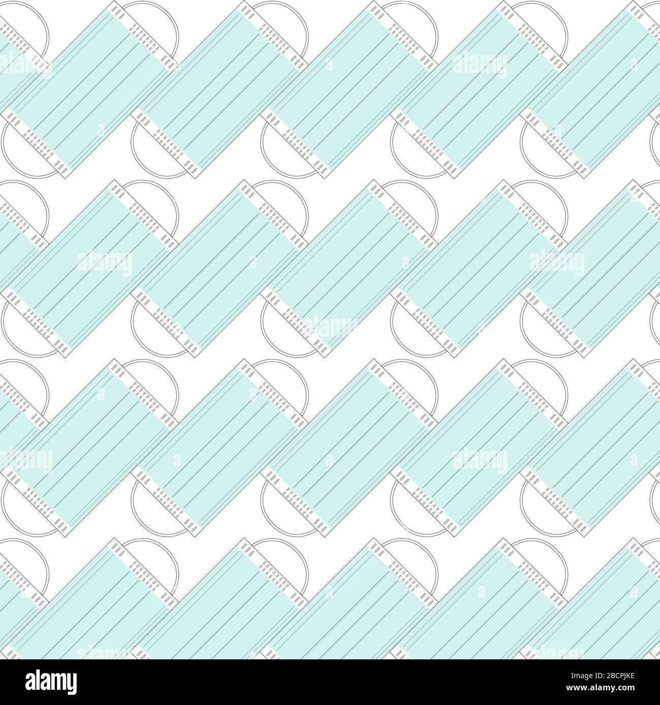 Face mask seamless pattern illustration Stock Vector Image & Art - Alamy