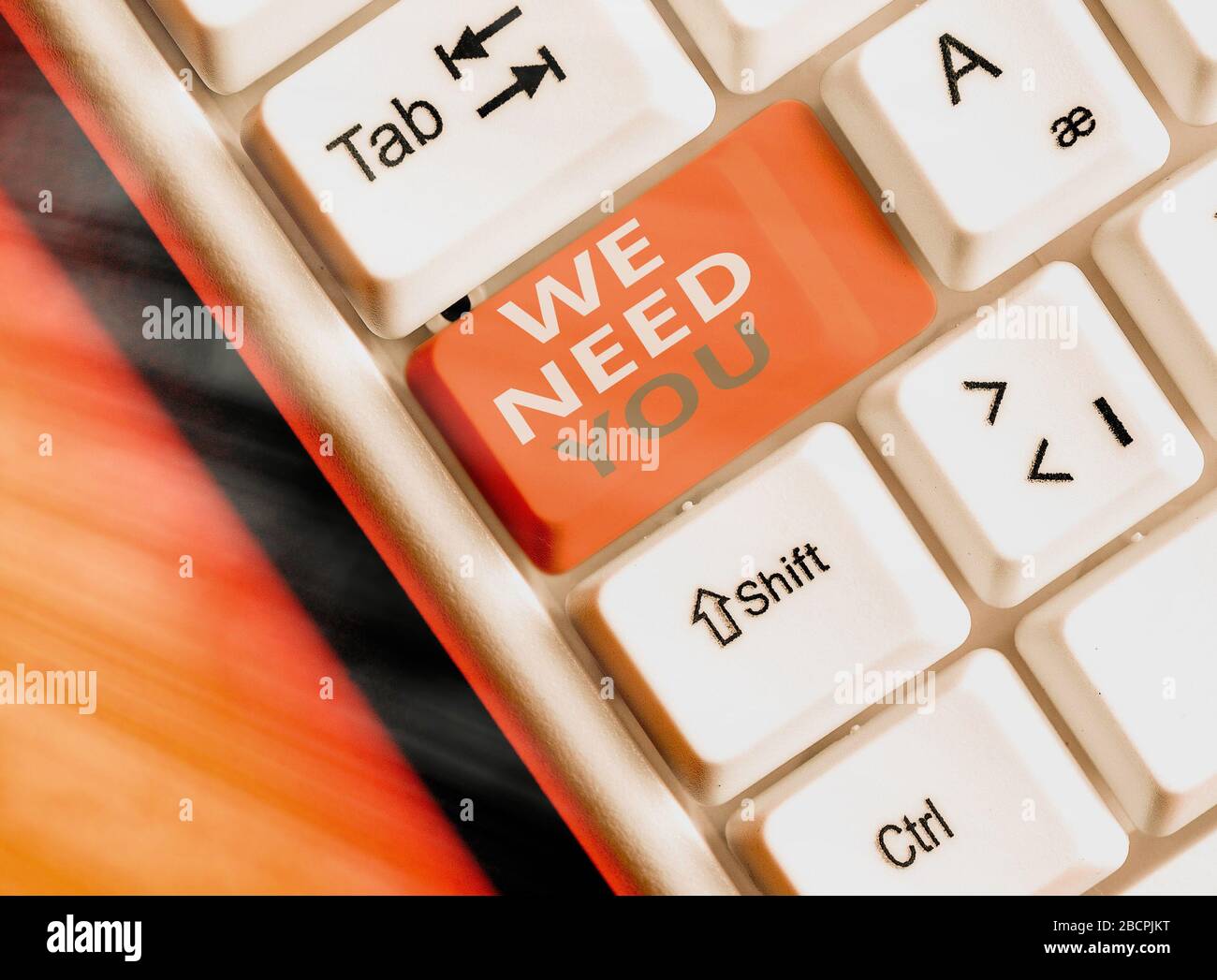 Conceptual hand writing showing We Need You. Concept meaning to fulfill ...