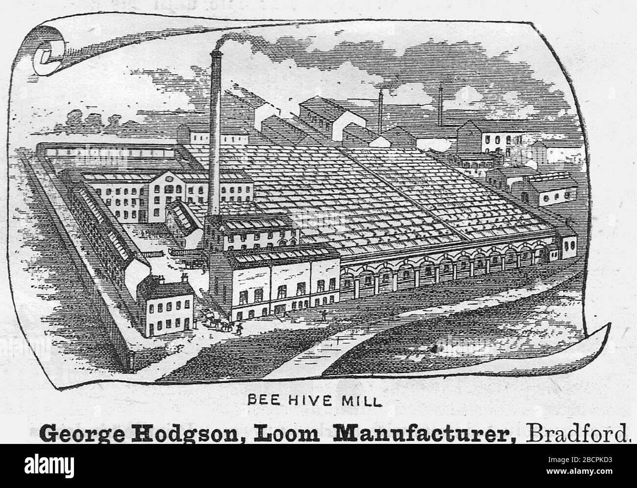 George Hodgson, Loom Manufacturer, Beehive Mill, Bradford 1893 Stock ...