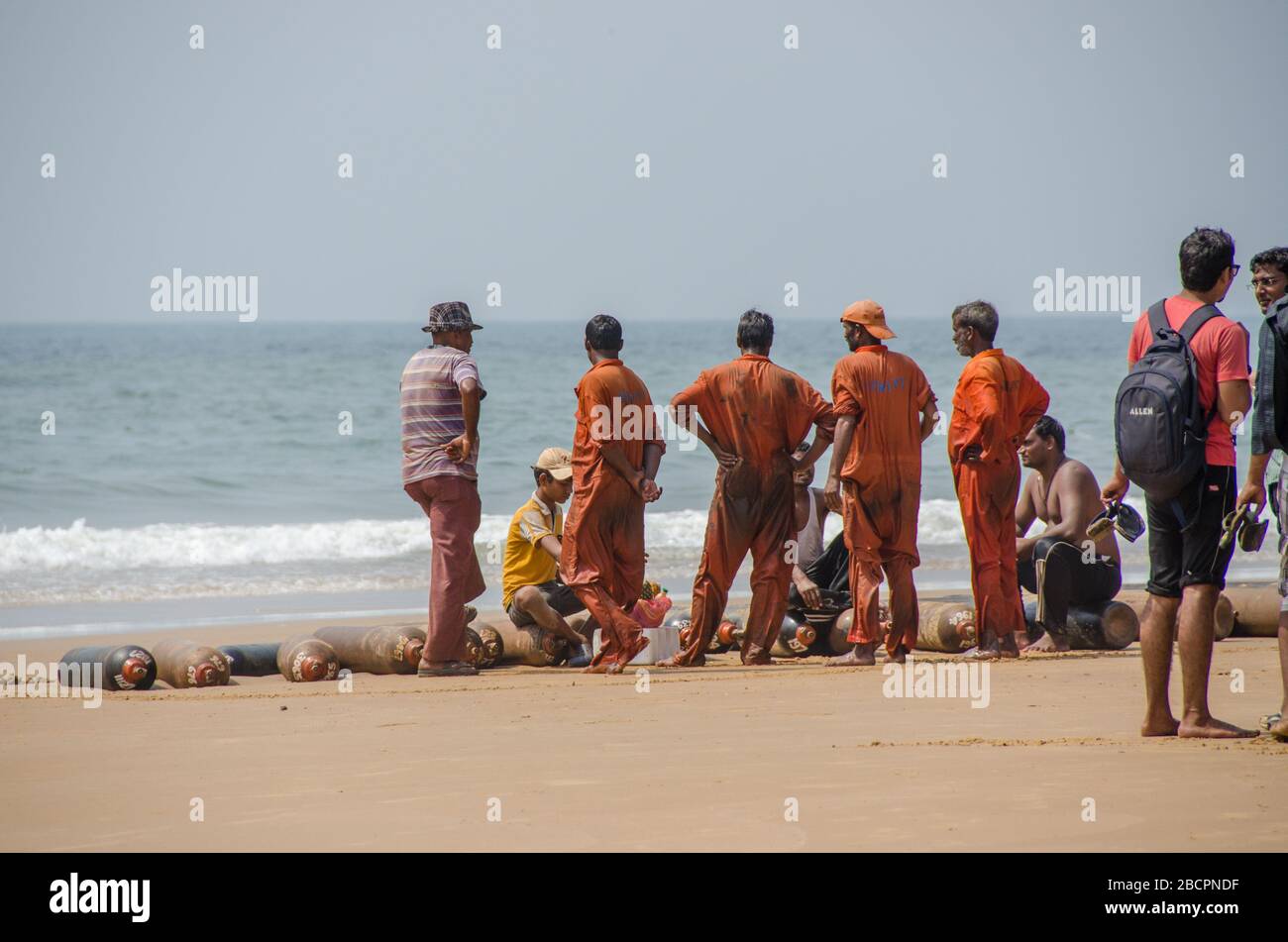 India, North Goa, 2012 - MV River Princess Ship Wreckage and Ship ...