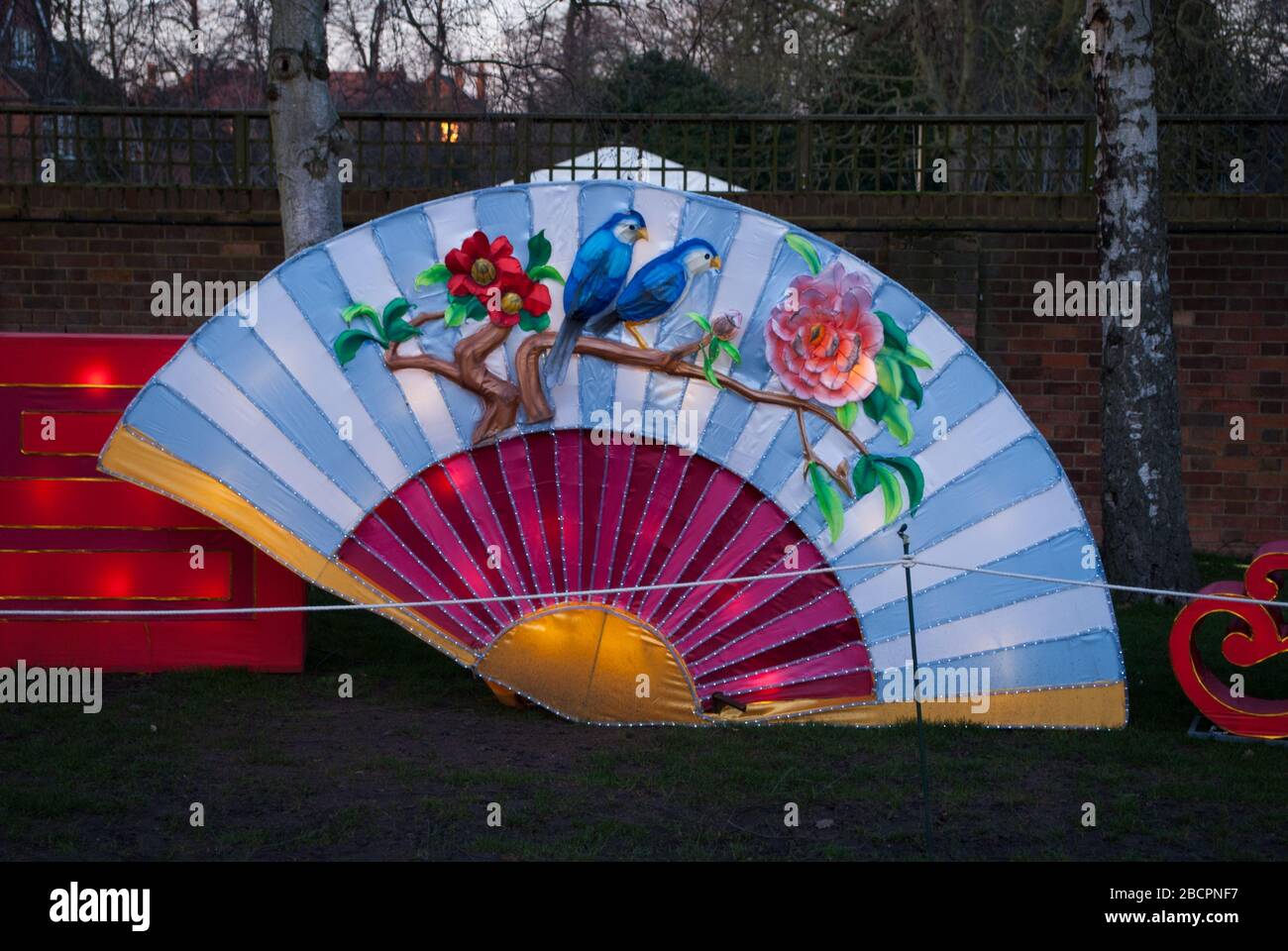 Lantern Festival 2017 at Chiswick House & Garden, Burlington Lane, London, W4 2RP Stock Photo ...