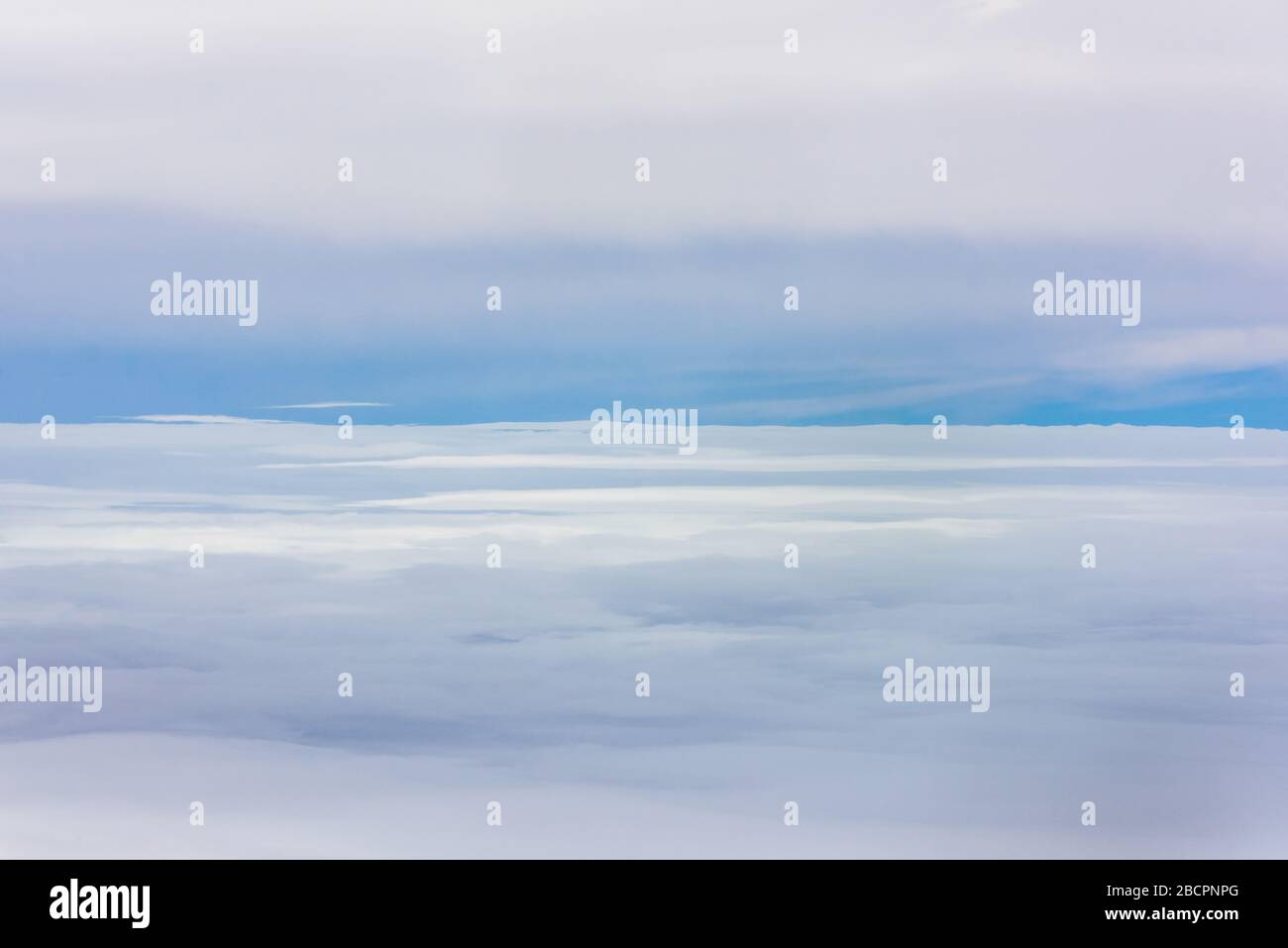 cloud and sky view from window of airplane Stock Photo - Alamy