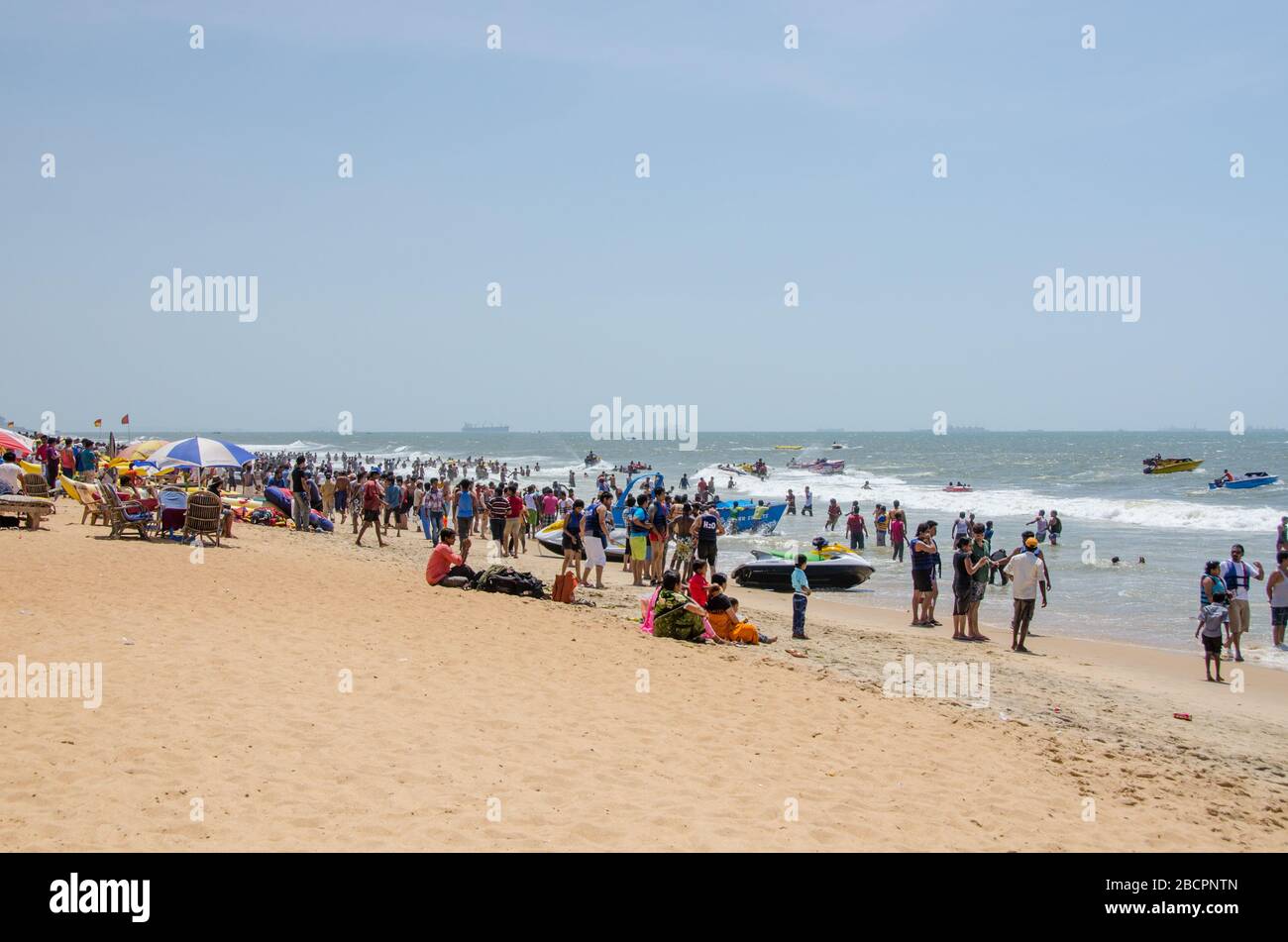 Calangute beach calangute goa india hi-res stock photography and images ...