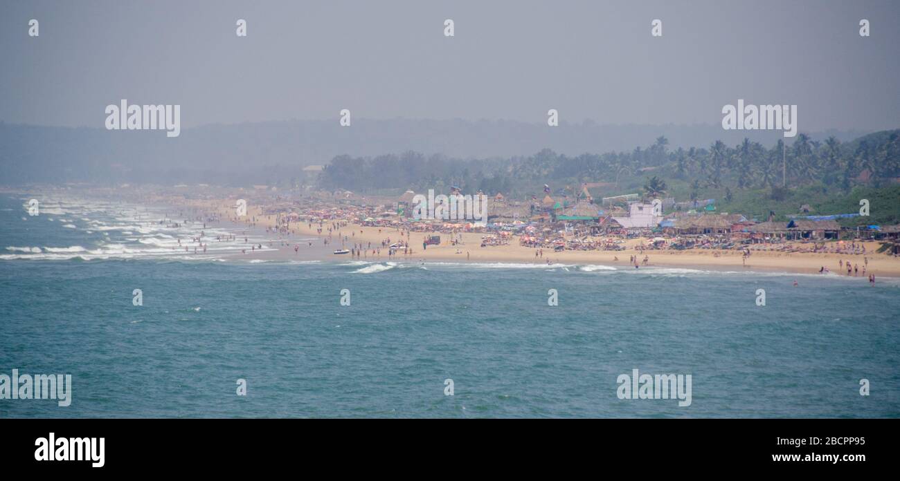 India, North Goan Beaches, Candolim, Calangute and Baga, 2012 Stock ...