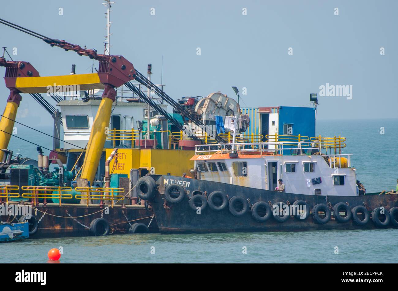 India, North Goa, 2012 - MV River Princess Ship Wreckage and Ship ...