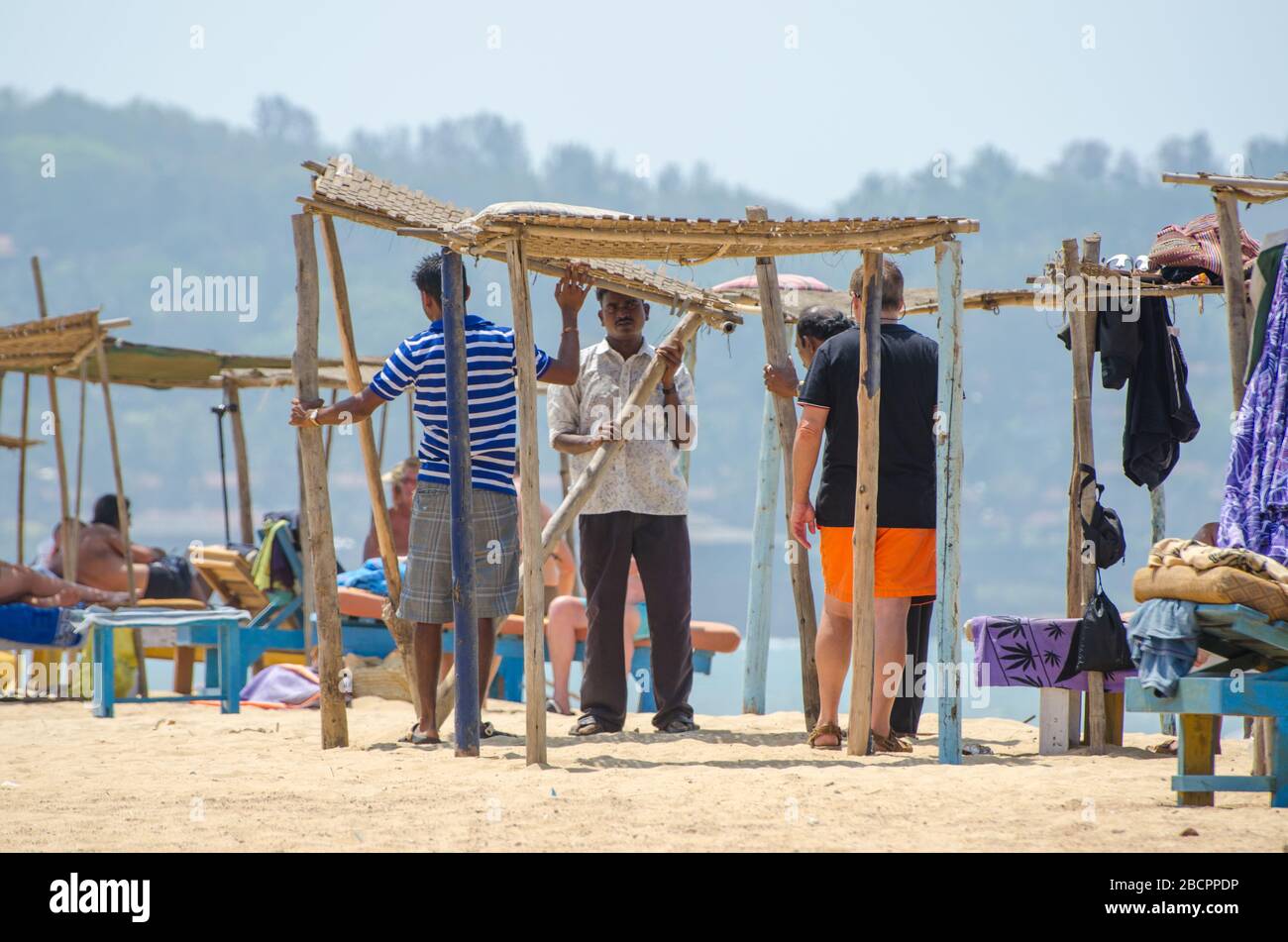 North indian workers hi-res stock photography and images - Alamy