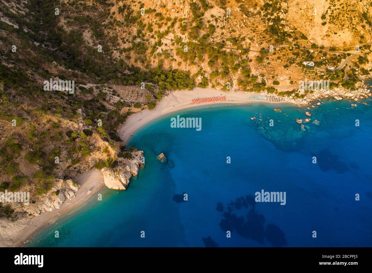 Greece, Karpathos island: Apella beach on the east coast Stock Photo ...