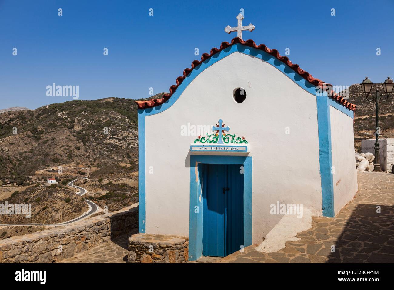 Greece, Karpathos island: Olympos, in the north part of Karpathos Stock ...