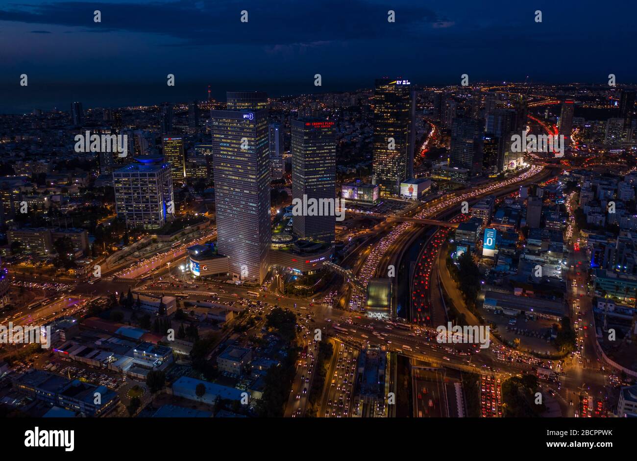 Center mall towers aerial hi-res stock photography and images - Alamy