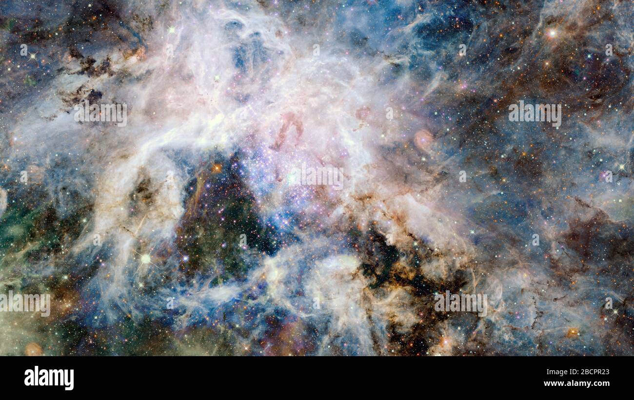 Star birth in the extreme. Elements of this image furnished by NASA ...