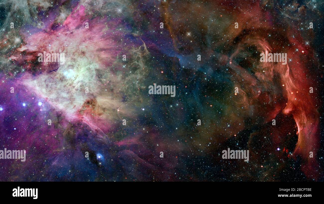 Hubble views galaxy and nebula. Elements of this image furnished by ...