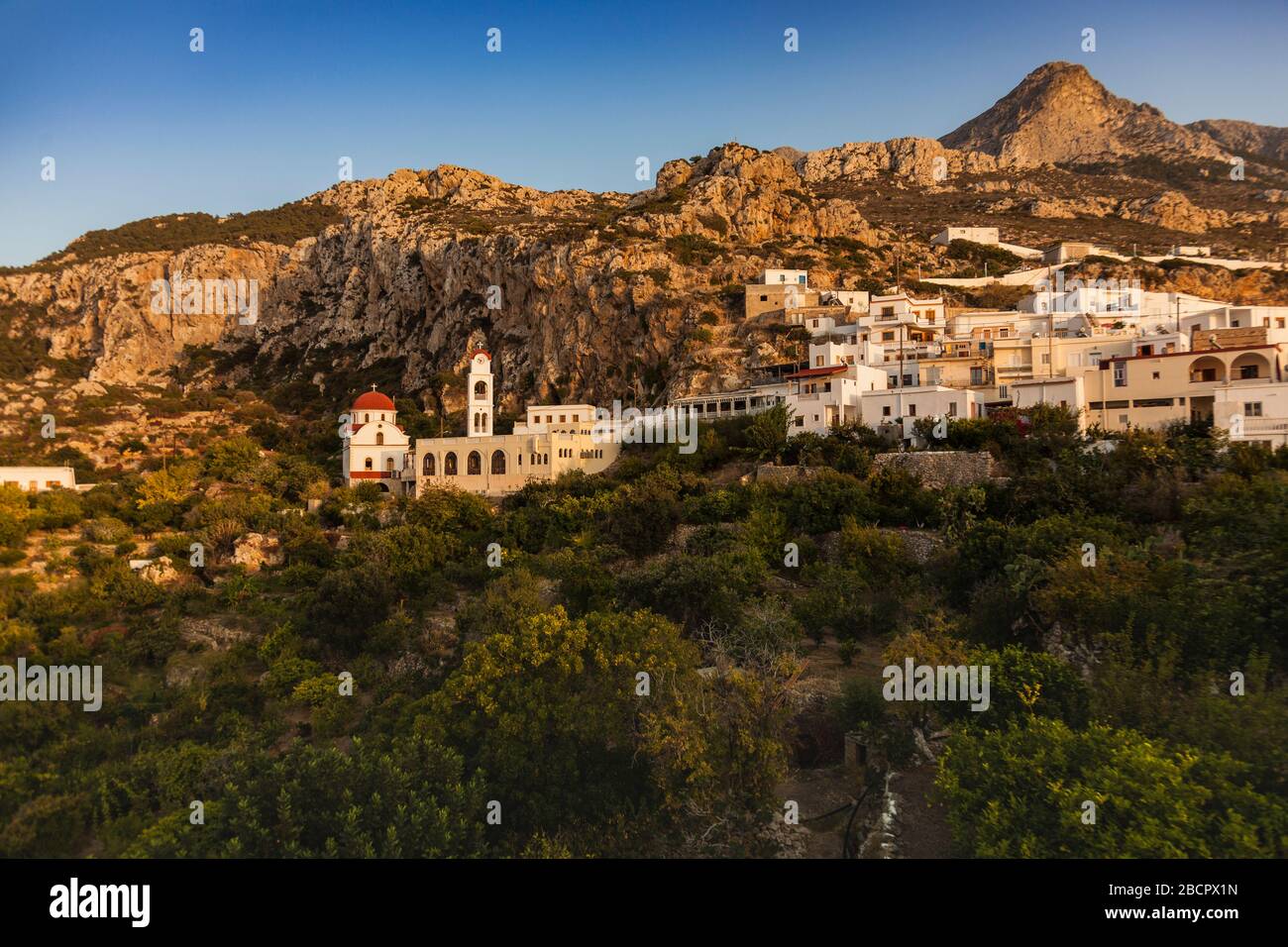 Greece, Karpathos island: Mesochori Stock Photo - Alamy