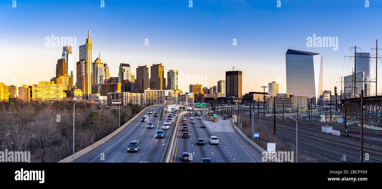 Philly aerial hi-res stock photography and images - Alamy