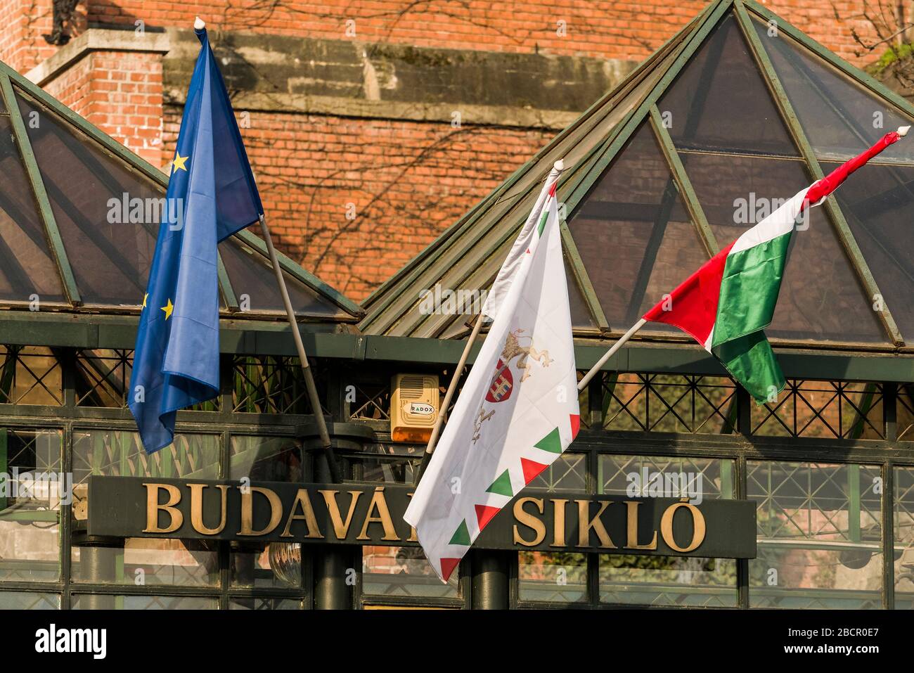 Hungary, Budapest - The Funicular Railway in Budapest is a 19th century ...