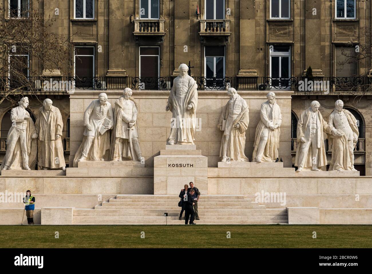 Hungary, Budapest - Kossuth Memorial is public monument dedicated to ...