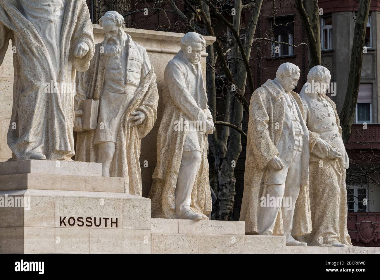 Hungary, Budapest - Kossuth Memorial is public monument dedicated to ...