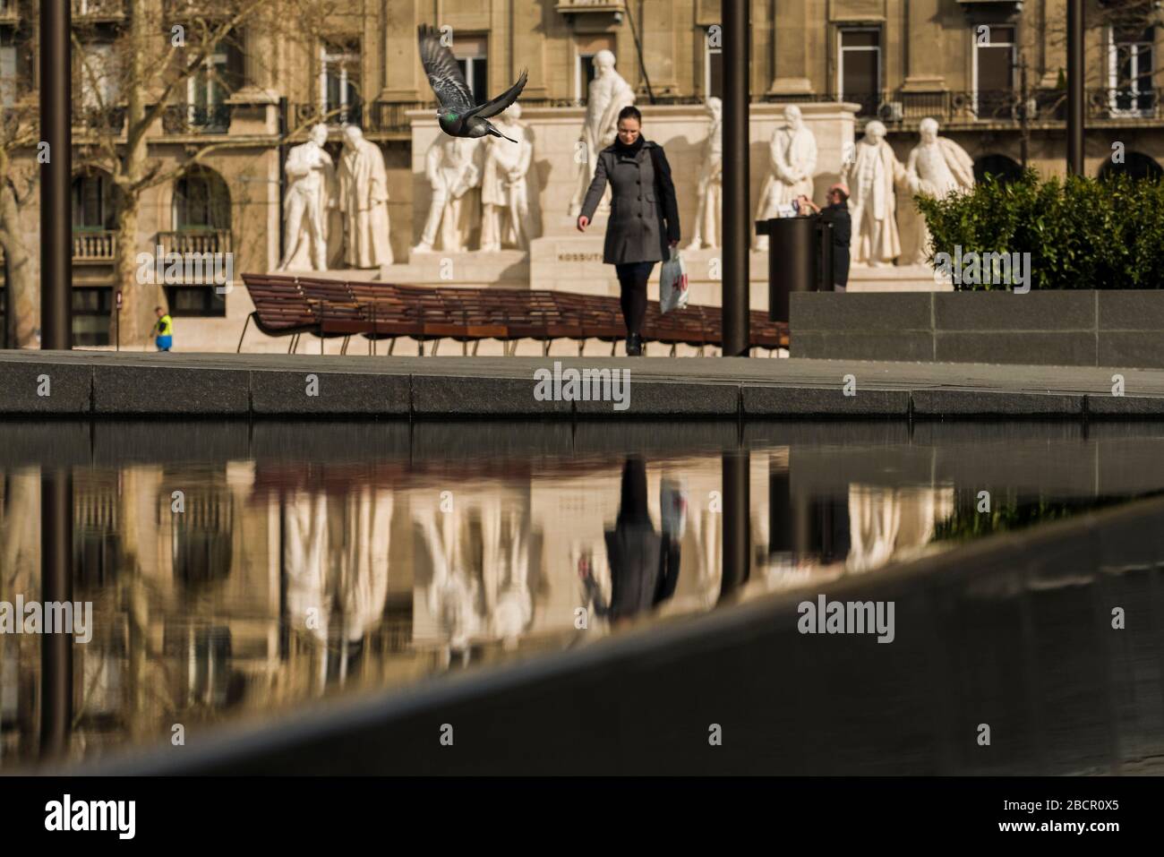 Hungary, Budapest - Kossuth Memorial is public monument dedicated to ...