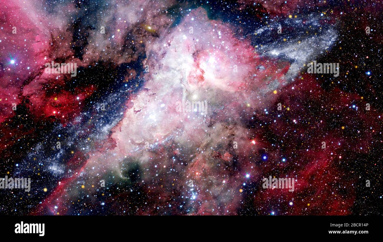 Extreme star cluster bursts into life in new Hubble image. Elements of ...