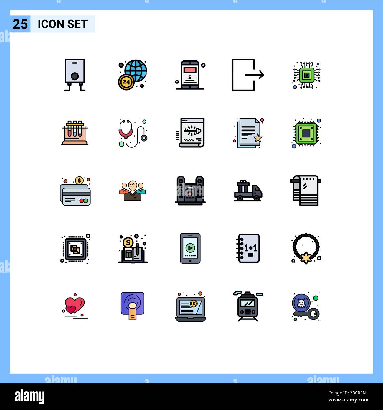 Micro chip lab Stock Vector Images - Alamy