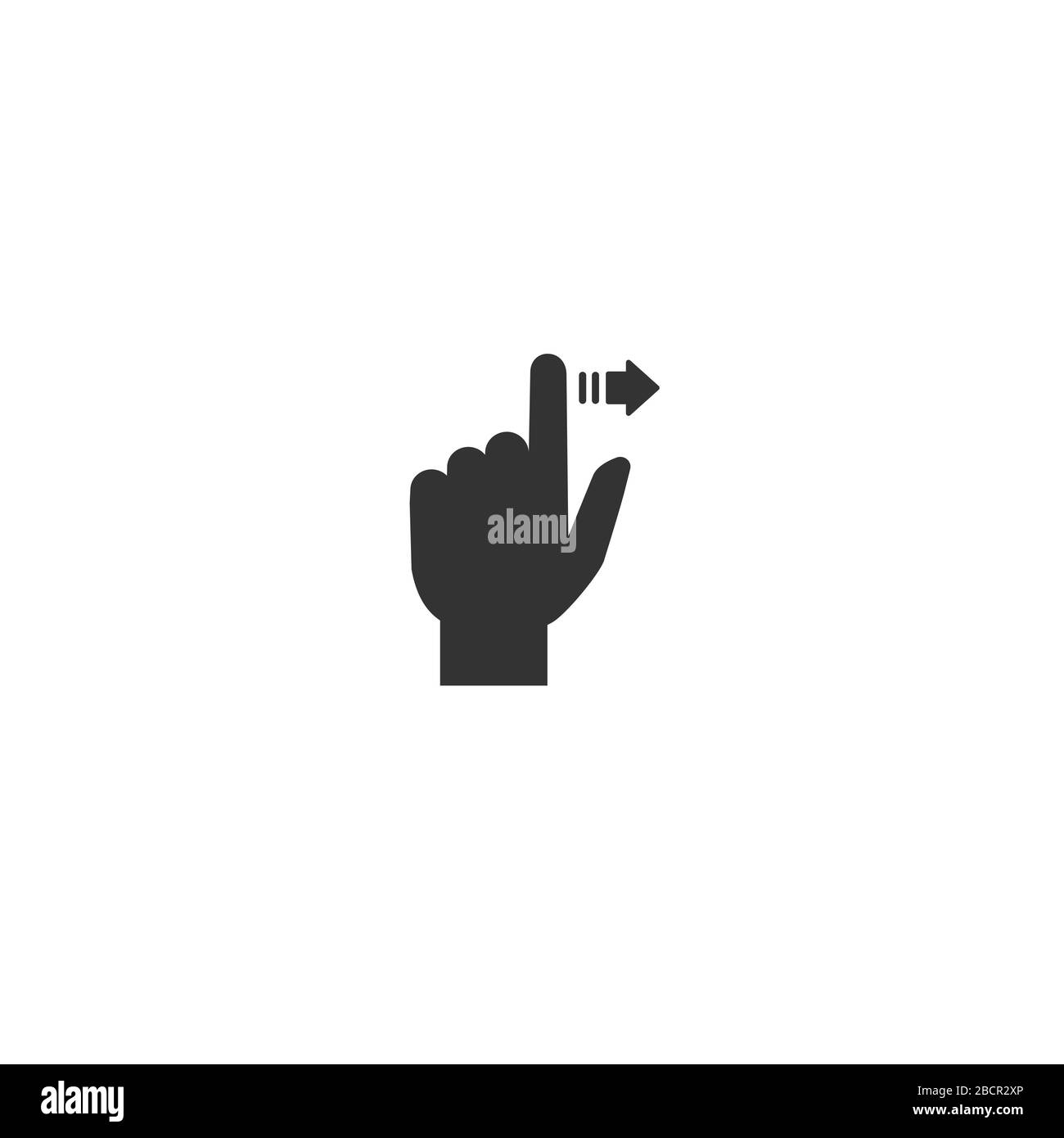 Pointing Right Hand Icon