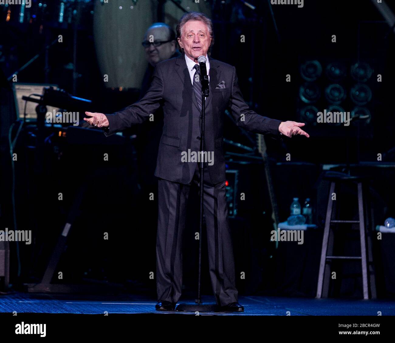 Frankie Valli performs at the Hard Rock Live Arena in Hollywood ...