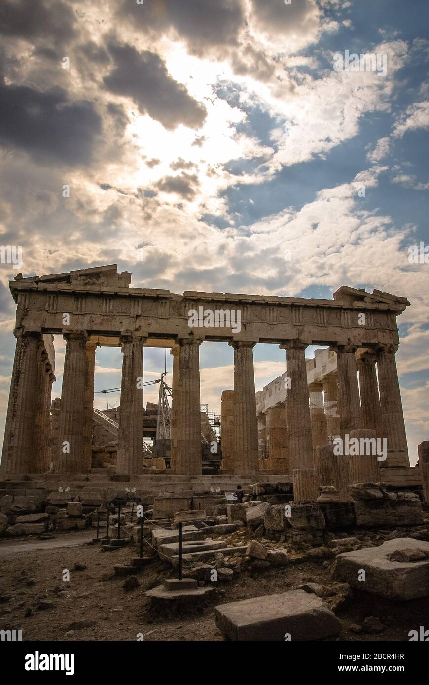 Athens parthenon sunlight hi-res stock photography and images - Alamy