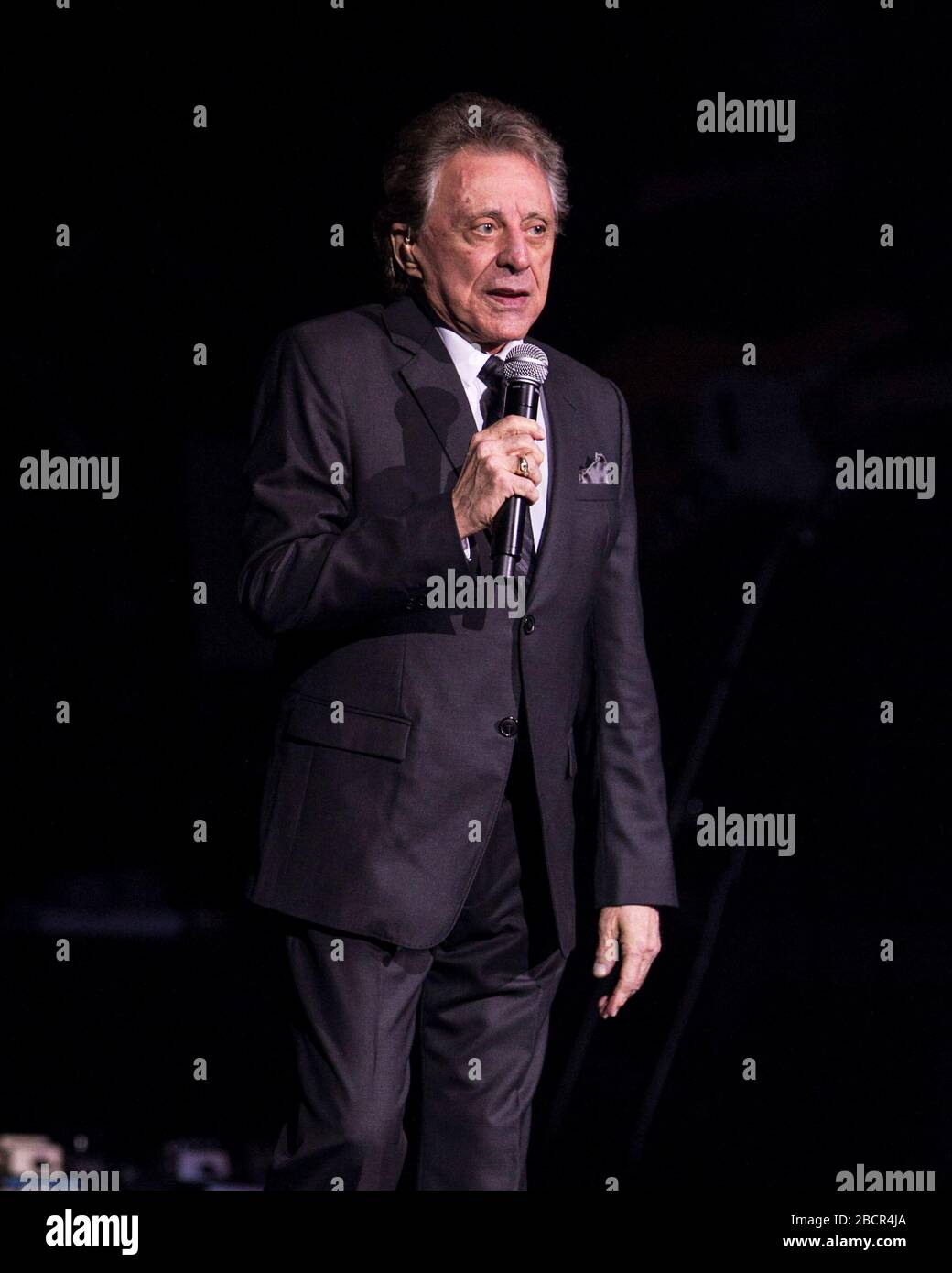 Frankie Valli performs at the Hard Rock Live Arena in Hollywood ...