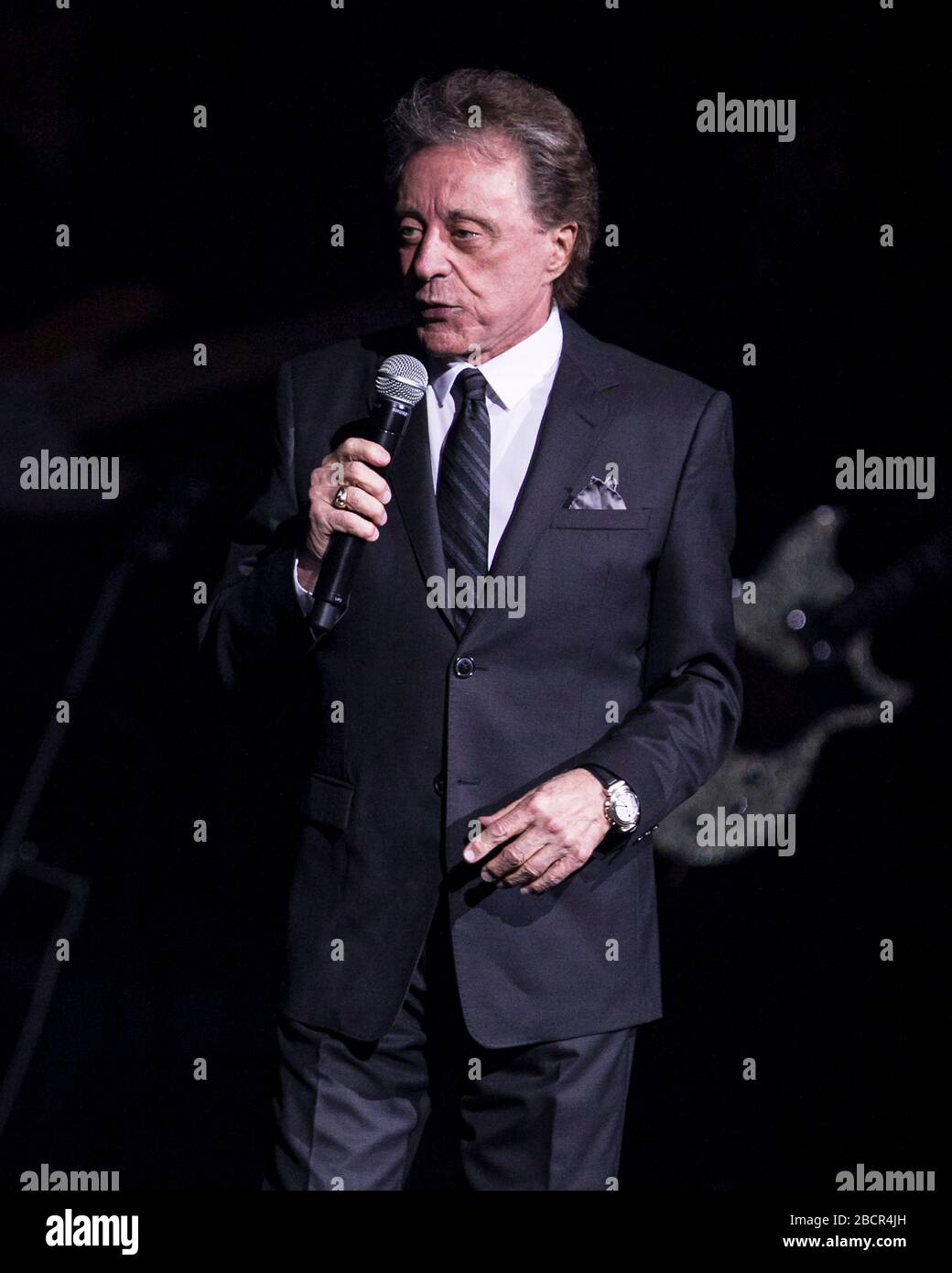 Frankie Valli performs at the Hard Rock Live Arena in Hollywood ...