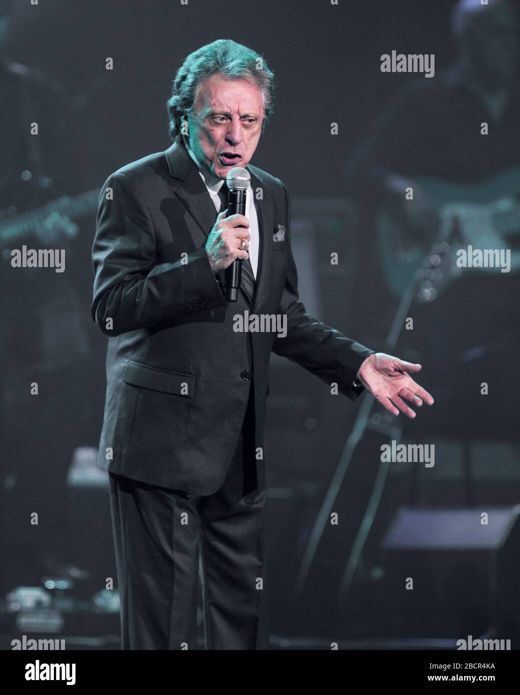 Frankie Valli performs at the Hard Rock Live Arena in Hollywood ...