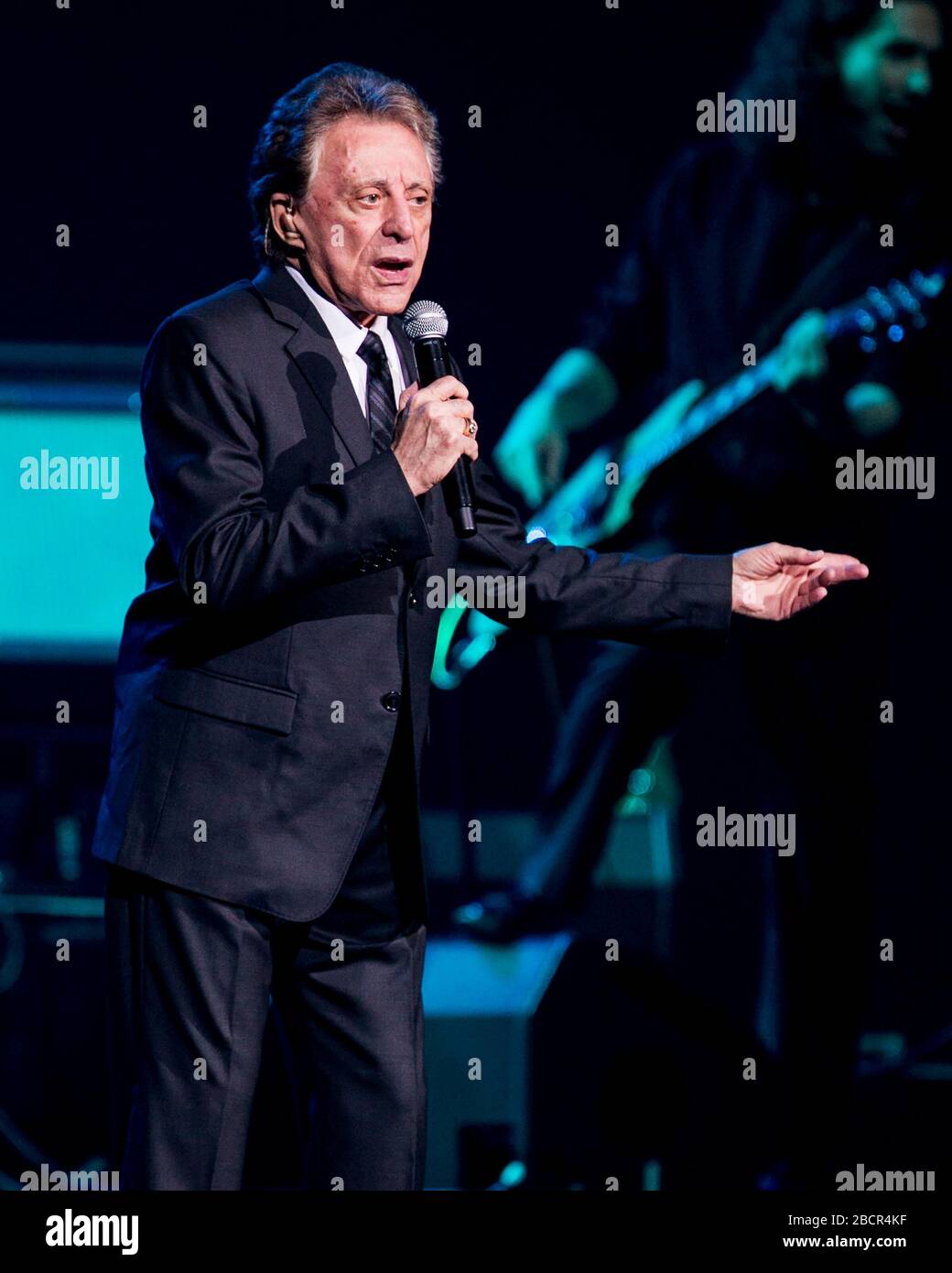 Frankie Valli performs at the Hard Rock Live Arena in Hollywood ...
