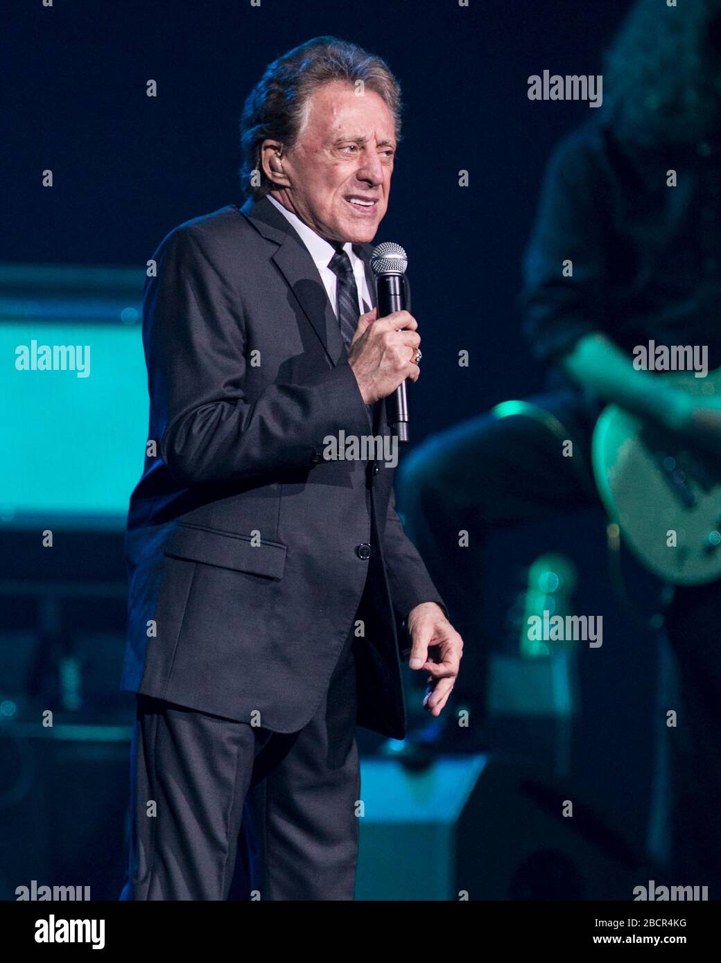 Frankie Valli performs at the Hard Rock Live Arena in Hollywood ...