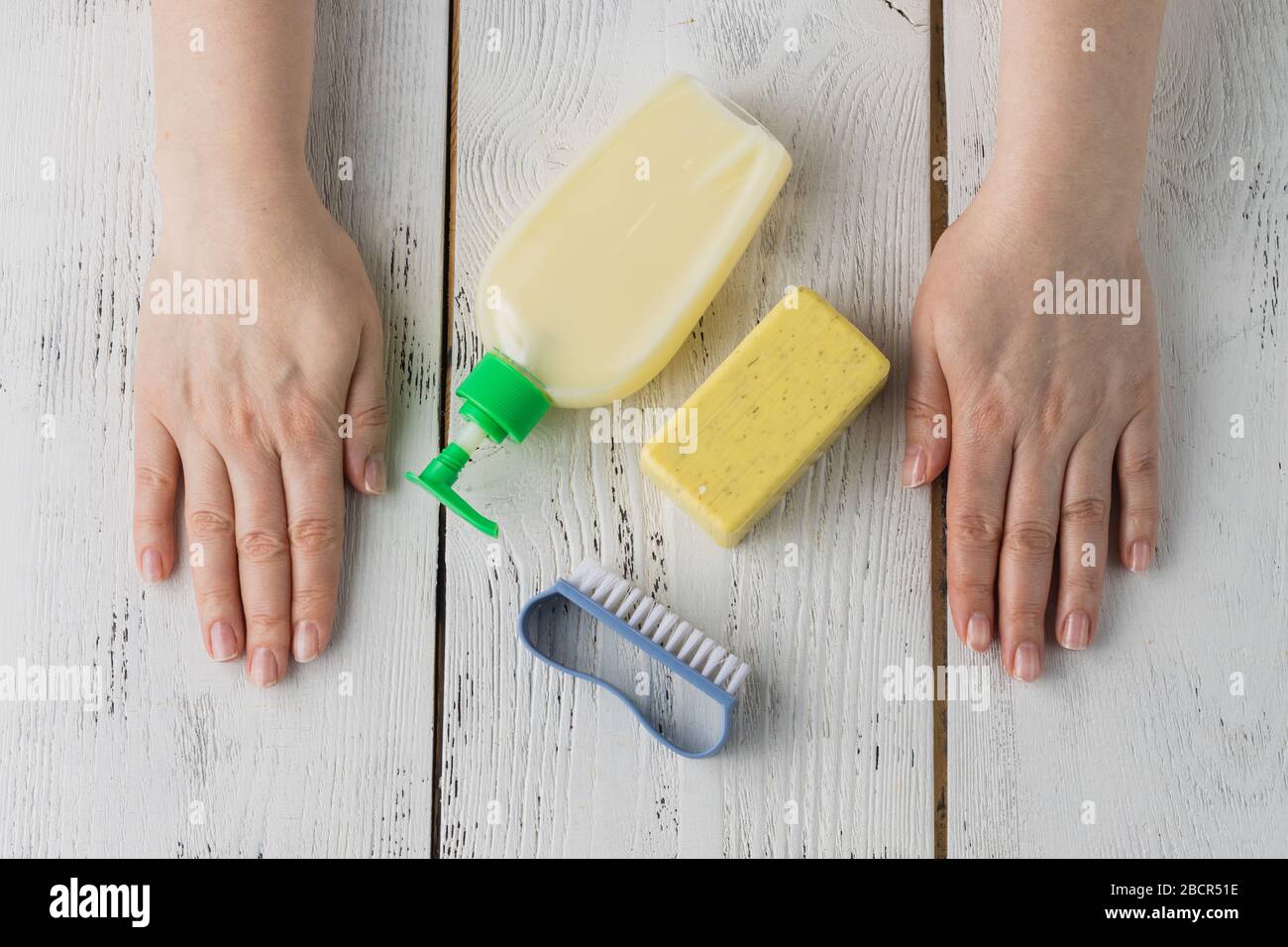 Cleaning and disinfection product for personal hygiene. Liquid and ...