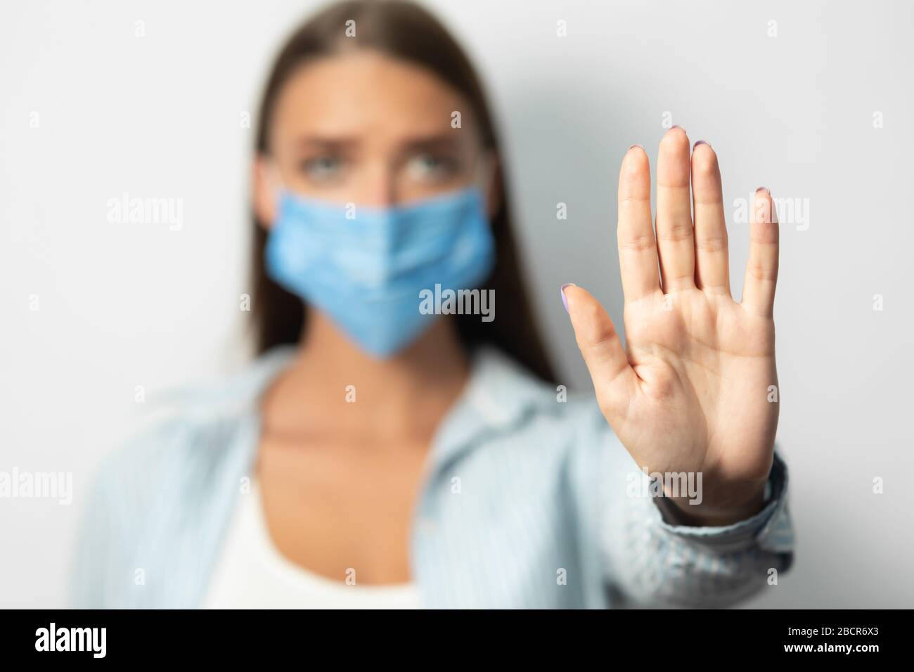To stop something hi-res stock photography and images - Alamy