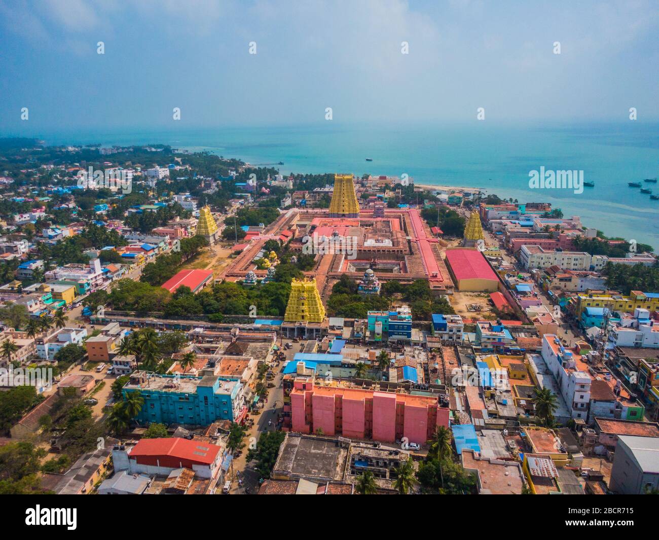 Rameswaram temple hi-res stock photography and images - Alamy