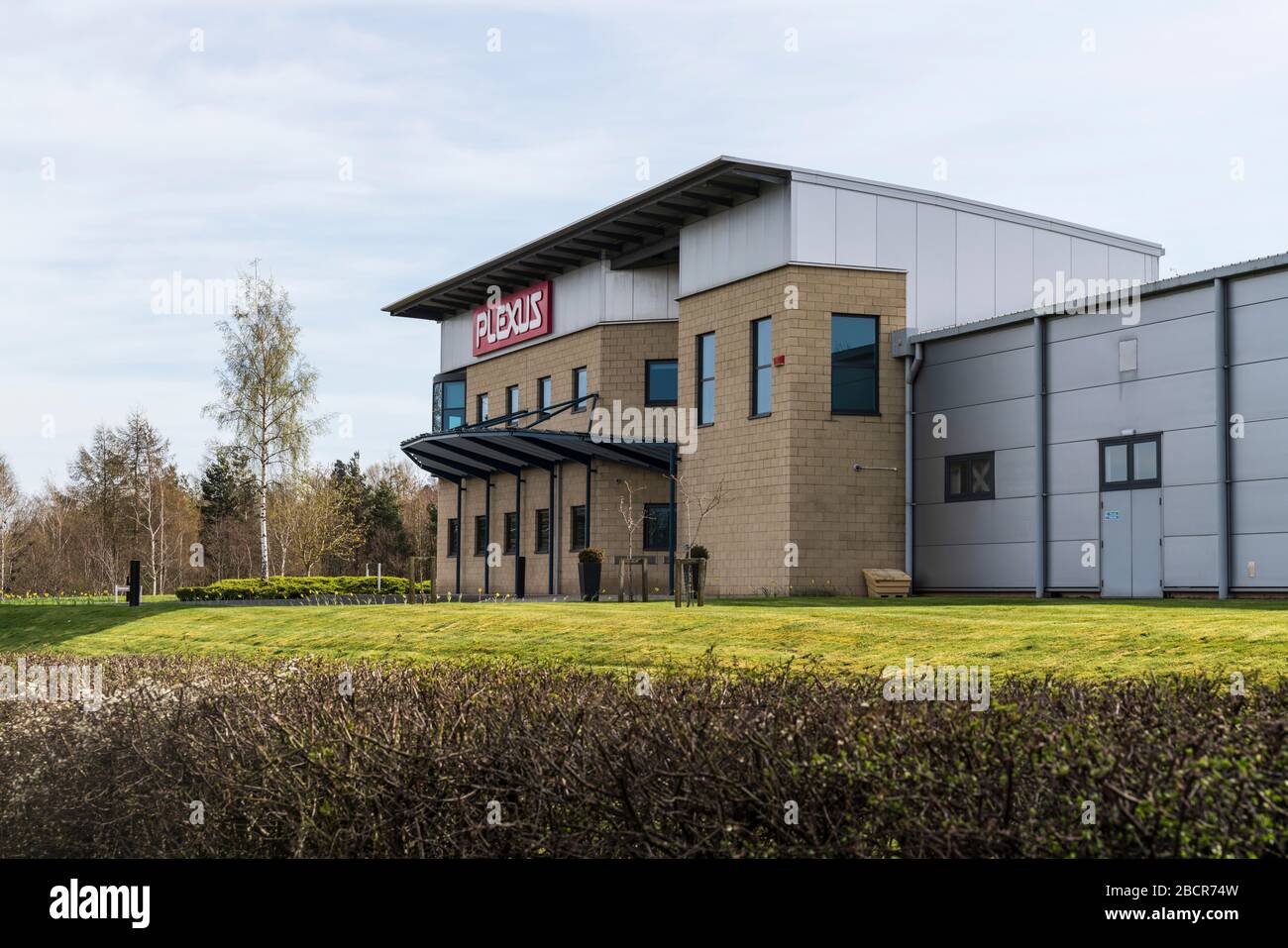 Plexus factory Kelso, Scottish Borders, where production started April ...