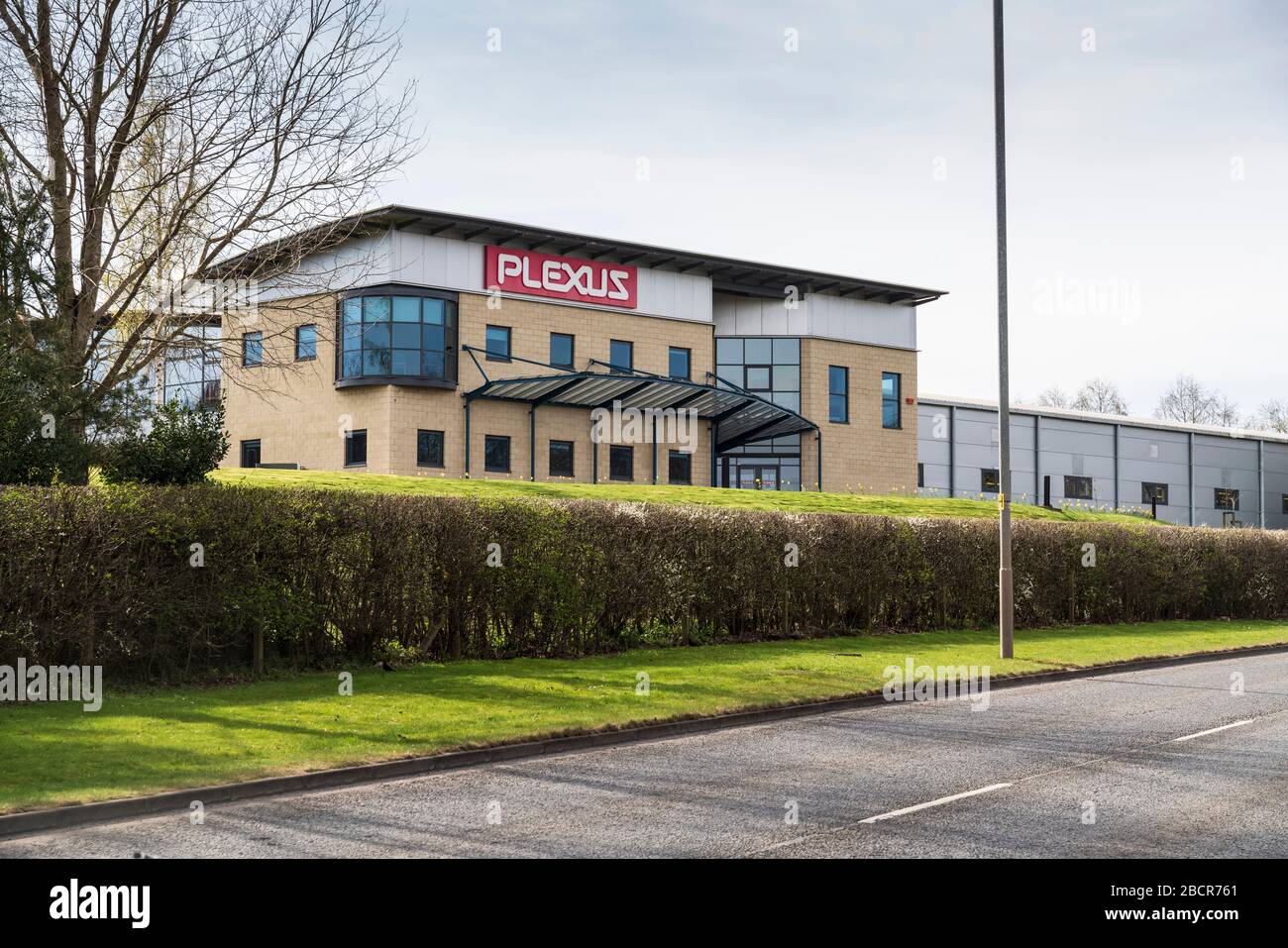 Plexus factory Kelso, Scottish Borders, where production started April ...