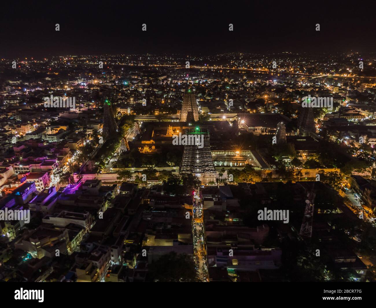 Madurai aerial hi-res stock photography and images - Alamy