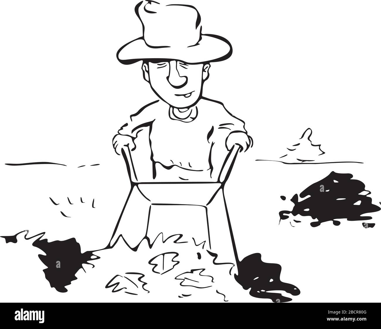 Leaves farm farming agriculture Stock Vector Images - Alamy