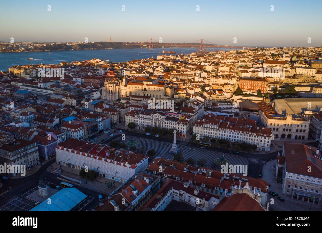 Aerial view red square hi-res stock photography and images - Alamy