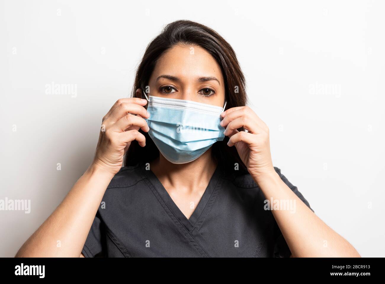 Dental nurse mask hi-res stock photography and images - Alamy